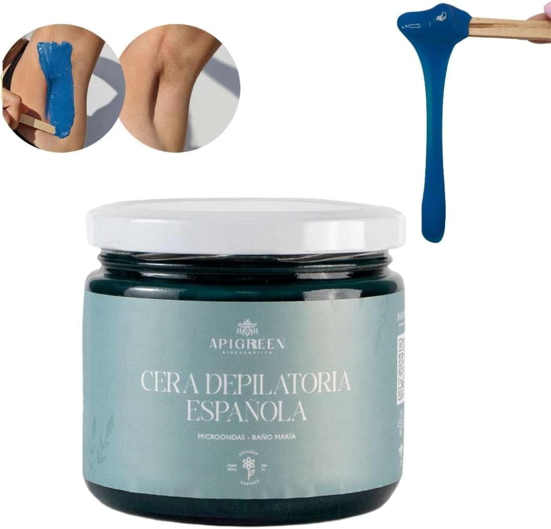 CERA ESPAÑOLA DEPILATORIA PARA MICROONDAS AROMA AZULENO 250GR | Walmart ...
