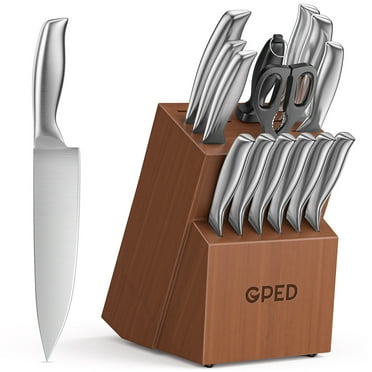 Hampton Signature™ Argentum Red - 14 Piece Knife Block Set, Forged ...