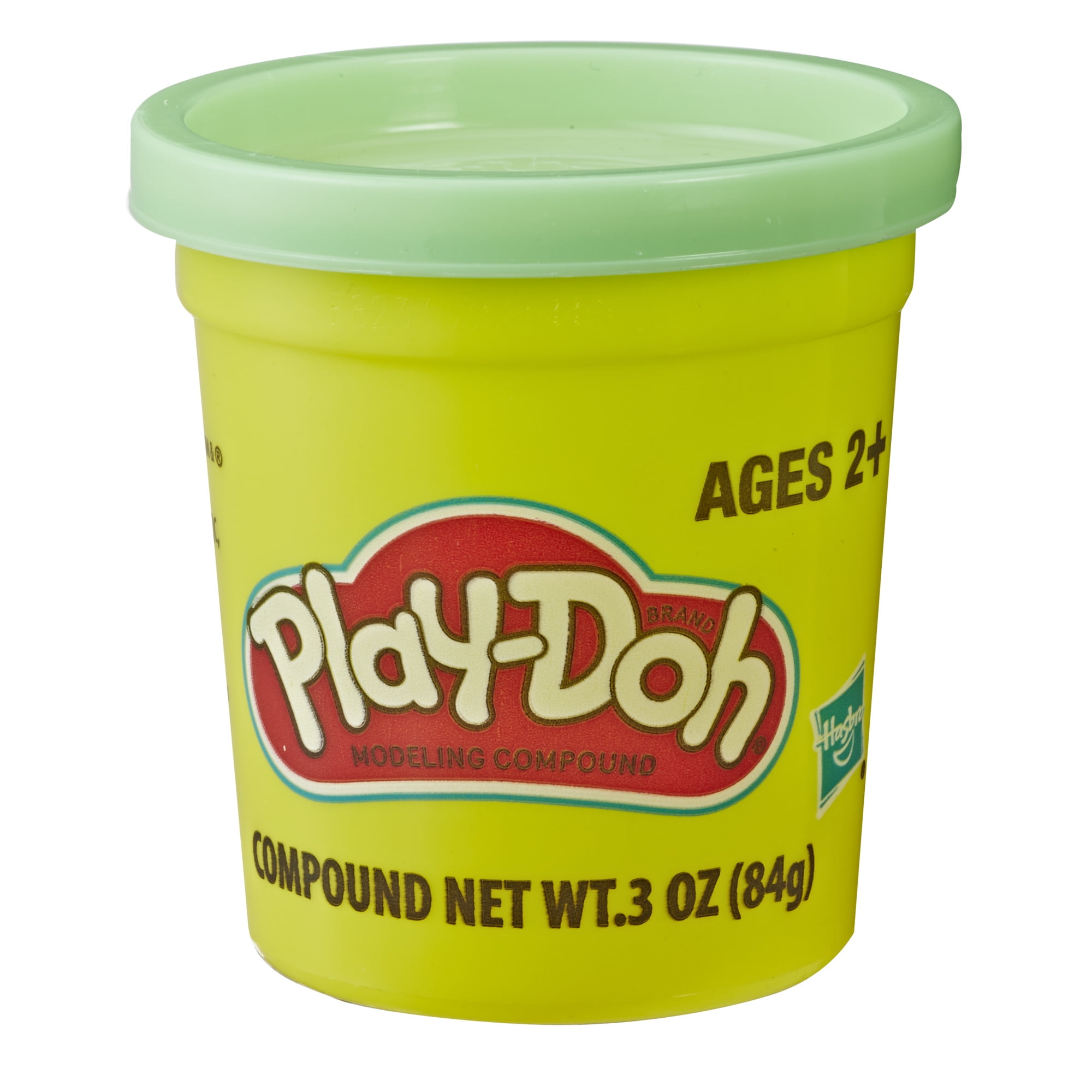 Play-Doh Single Can Mint Green Modeling Compound, 3 Ounces Can ...