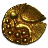 18th-19th Century Gold Fanam of India F-XF: Precious Metal Collectible ...