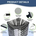 FullPetMoon Air Conditioner Cover for Outside Units,Central AC Covers ...