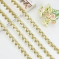 20Yds 3 4 Metallic Gold Braid Lace Trim Flower Glitter Scroll Trims ...