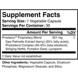 Prostacor - Natural Prostate Support Supplement - Non-GMO, Vegan ...