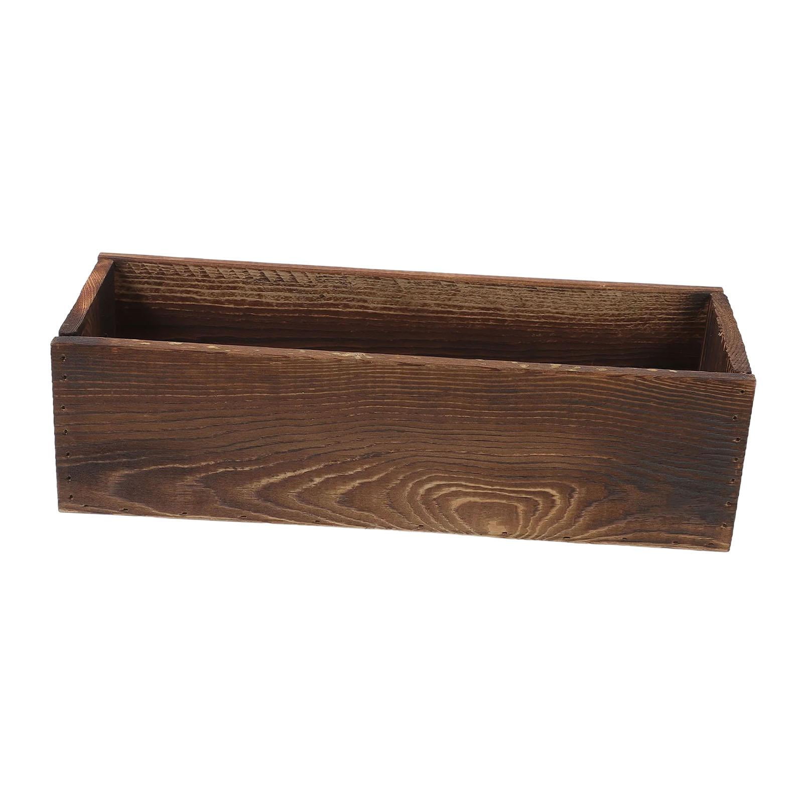 Click here for Ziyahi Wood Planter Flowerpot Rustic Wooden Box De... prices