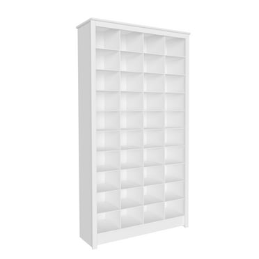 Prepac Entryway Modern 60" Shoe Cubby Console, White - Walmart.com