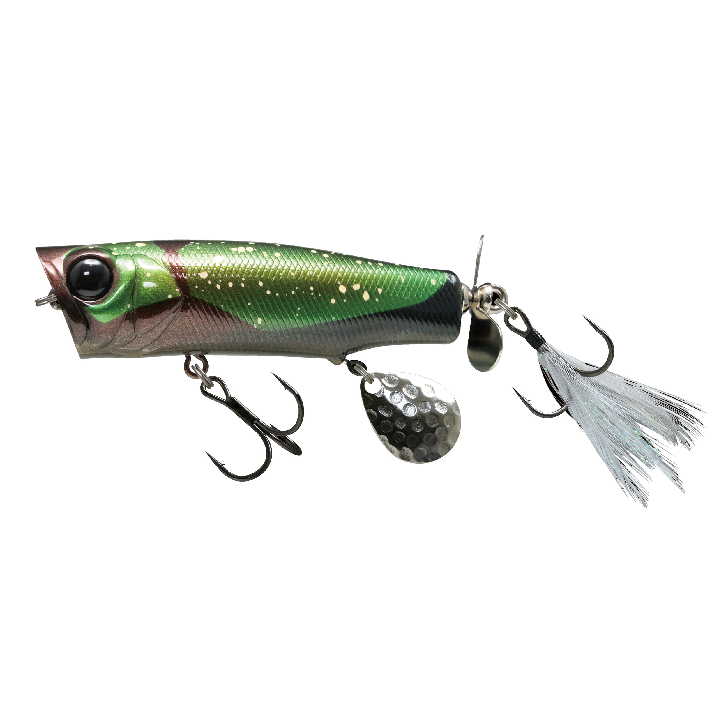 Jackall Lures Binksy Hard Topwater Lure 2 3/4" Body Length, Ghost ...