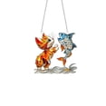 Adult Acrylic Puzzle Sunlight Catcher 7.28in High Transparent Scratch ...
