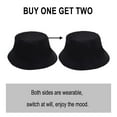 Oversize XXL Bucket Hat, Extra Large Unisex Reversible Cotton Bucket ...