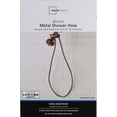 Mainstays Stainless Steel Shower Hose in Satin Nickel - Walmart ...