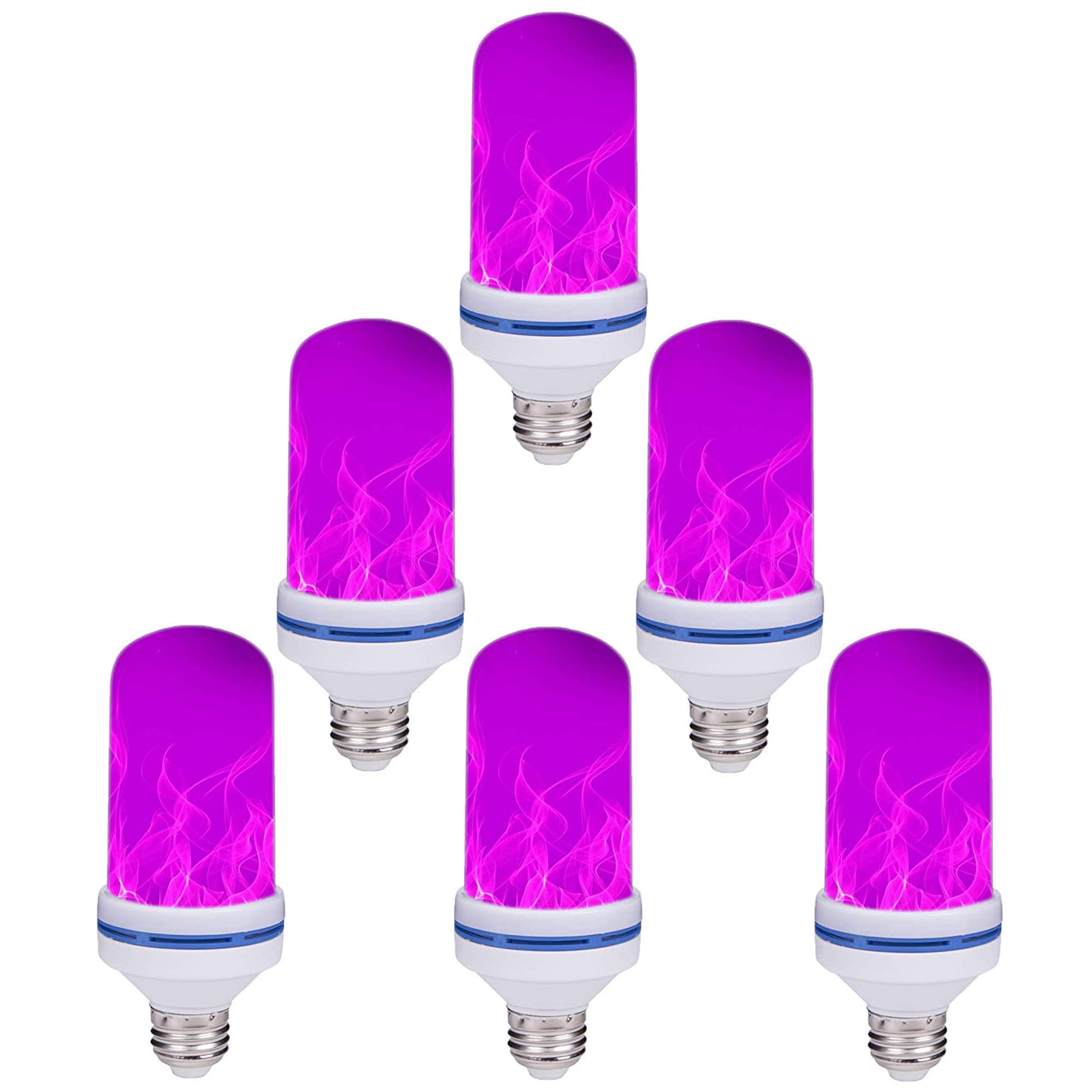 LELINTA 1-20Pcs E26 LED Flame Light Bulbs Simulated Burn Fire Effect ...