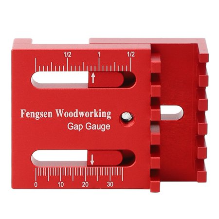 Saw Trough, Aluminum Alloy Gap Measuring Ruler, Precision Woodworking ...