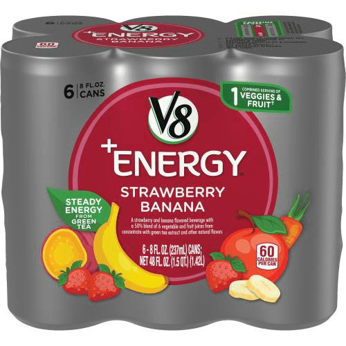 V8 +Energy Strawberry Banana - Walmart.com - Walmart.com V8 +Energy Strawberry Banana - Walmart.com - Walmart.com