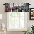 City Street Valances for Windows Farmhouse Kitchen Curtains Valances ...