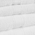 Mainstays Basic Solid 18 Piece Bath Towel Set Collection White
