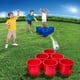 Banzai Toss Like A Boss Outdoor Giant Pong Lawn Game with Drawstring ...