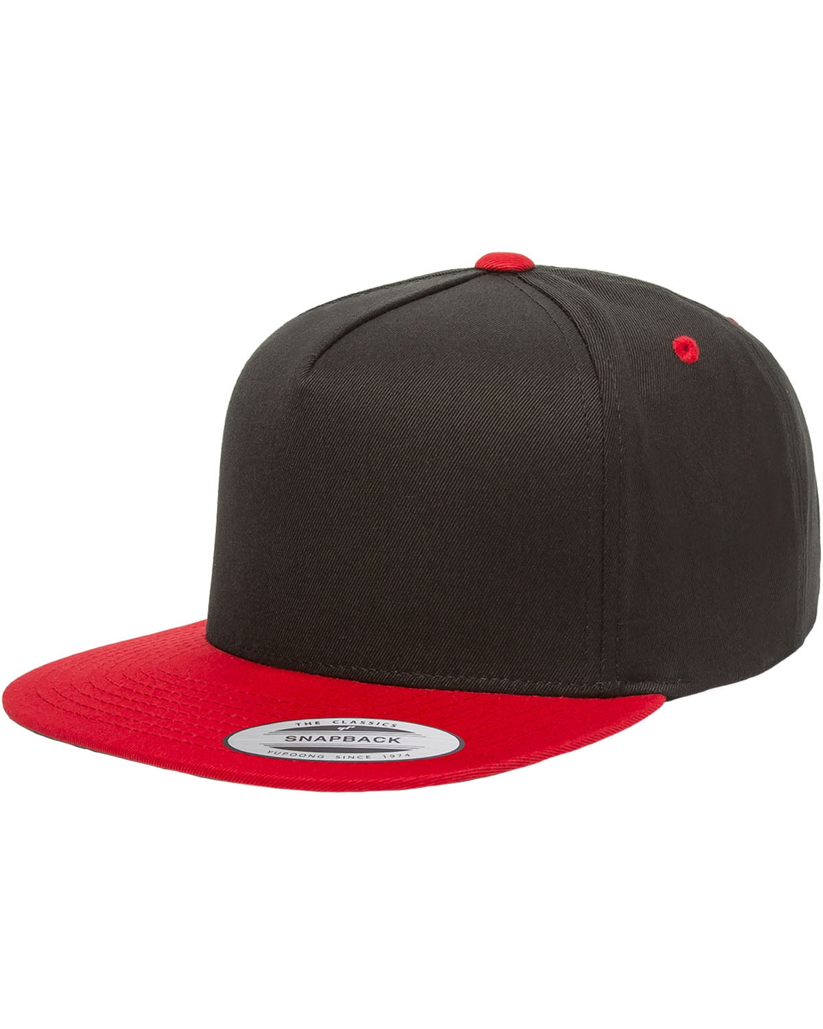 Yupoong Adult 5-Panel Cotton Twill Snapback Cap - Y6007 - Walmart.com
