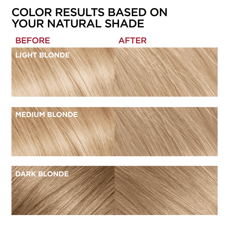 Ash Blonde Hair Color Chart