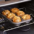 6-Cup Muffin Pan, Non-Stick Bakeware for Large Cupcakes, Heavy-Duty ...