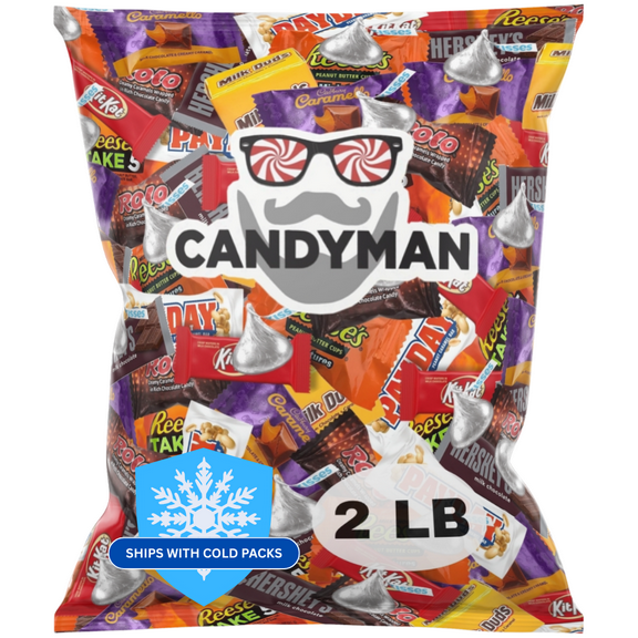 Okida Assorted Candy Variety Pack, Individually Wrapped, 32-Ounce Party ...