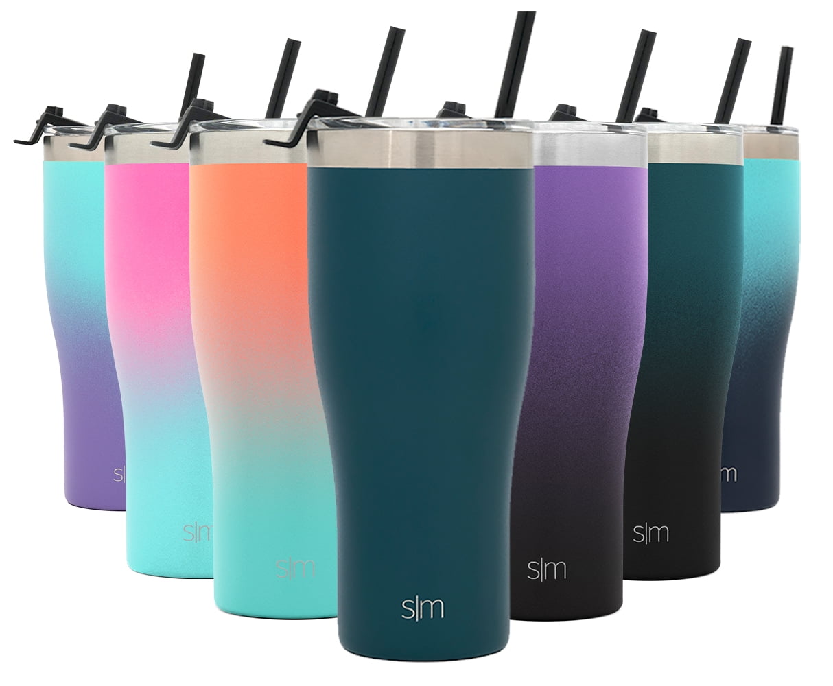 Simple Modern 32oz. Slim Cruiser Tumbler with Straw & Closing Lid ...