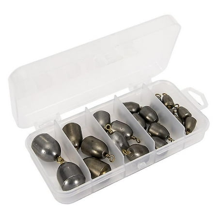 Fishing Iron Sinker Weights Kit Eco-friendly Pure Iron Weights Bass ...