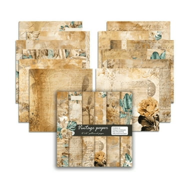 Syntego 24 Sheets, 12 Designs Grid Tartan Paper Design Decorative Acid ...