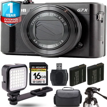 Canon PowerShot G7 X Digital DIGIC 7 WiFi NFC 20.1MP Camera + 16GB ...