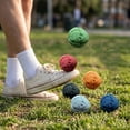 Hand Knitted Crochet Footbag for Adults, Colorful Wavy Pattern Kick ...