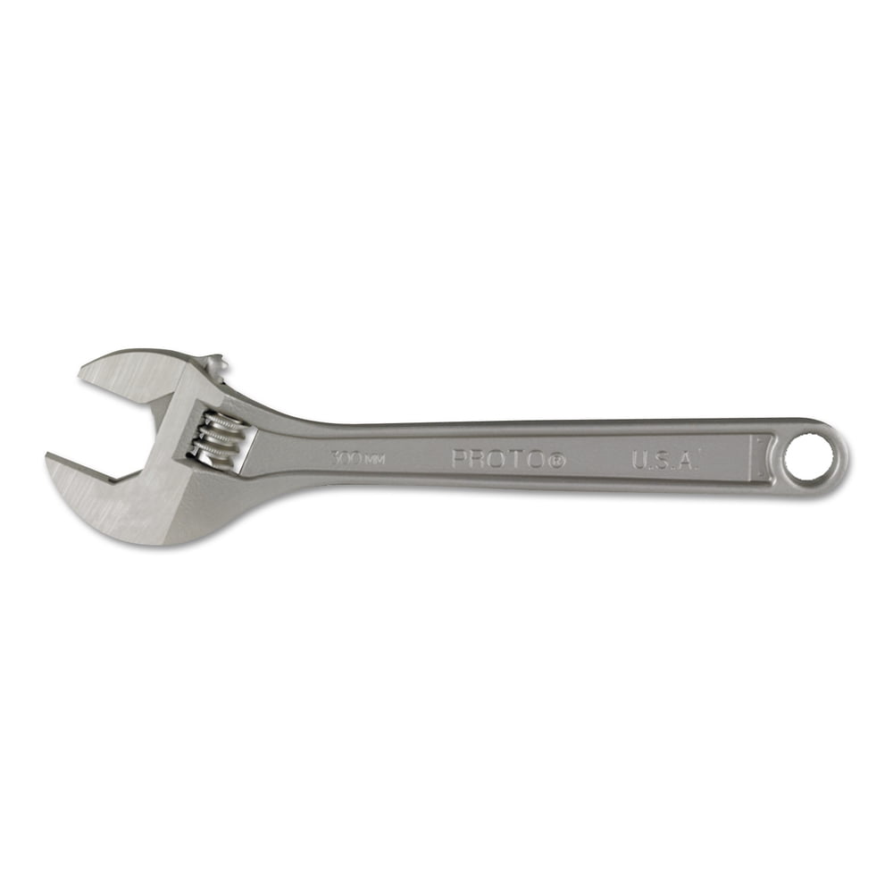 PROTO 712 12-Inch Satin Adjustable Wrench 1 1/2-Inch Opening - Walmart ...
