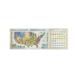 50 State Quarters Map, (Paperback) - Walmart.com