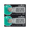 4 Murata 337 SR416SW SR416 SILVER OXIDE watch battery - Walmart.com