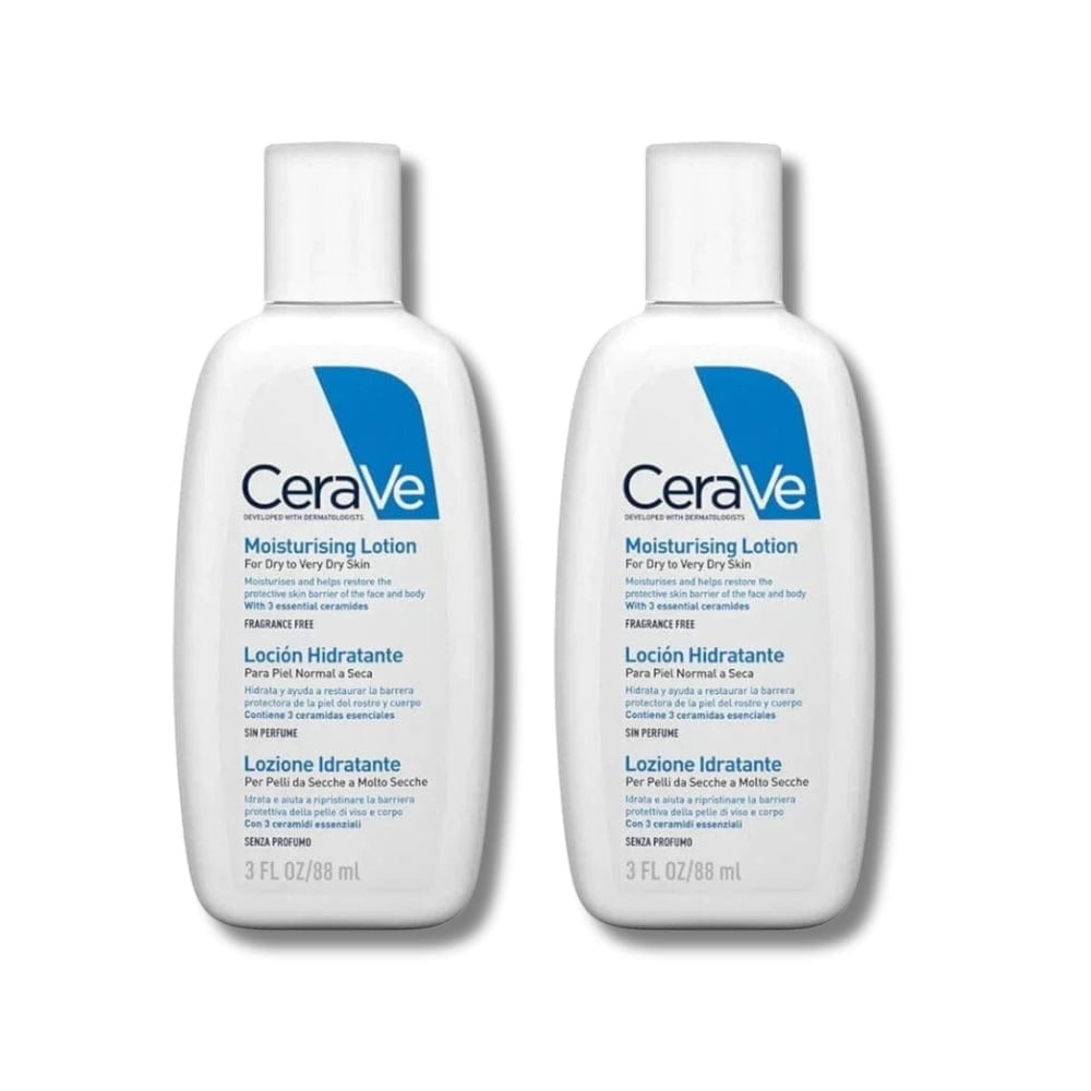Click here for Cerave Moisturizing Lotion For Dry Skin 88 Ml -2 P... prices