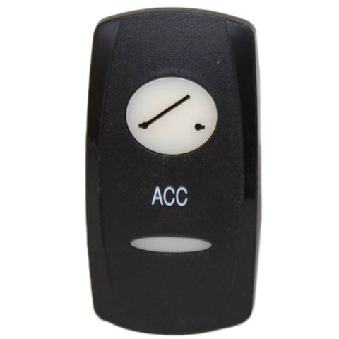 Carling Boat Rocker Switch Cover | ACC Black Actuator - Walmart.com