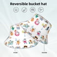 Cauagu Hello Summer Cat for Unisex Bucket Hat,Outdoor Summer Beach ...