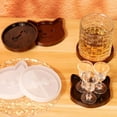 Bone Shape Tray Epoxy Mould Heat Insulation Cup Mat Home Decoration ...