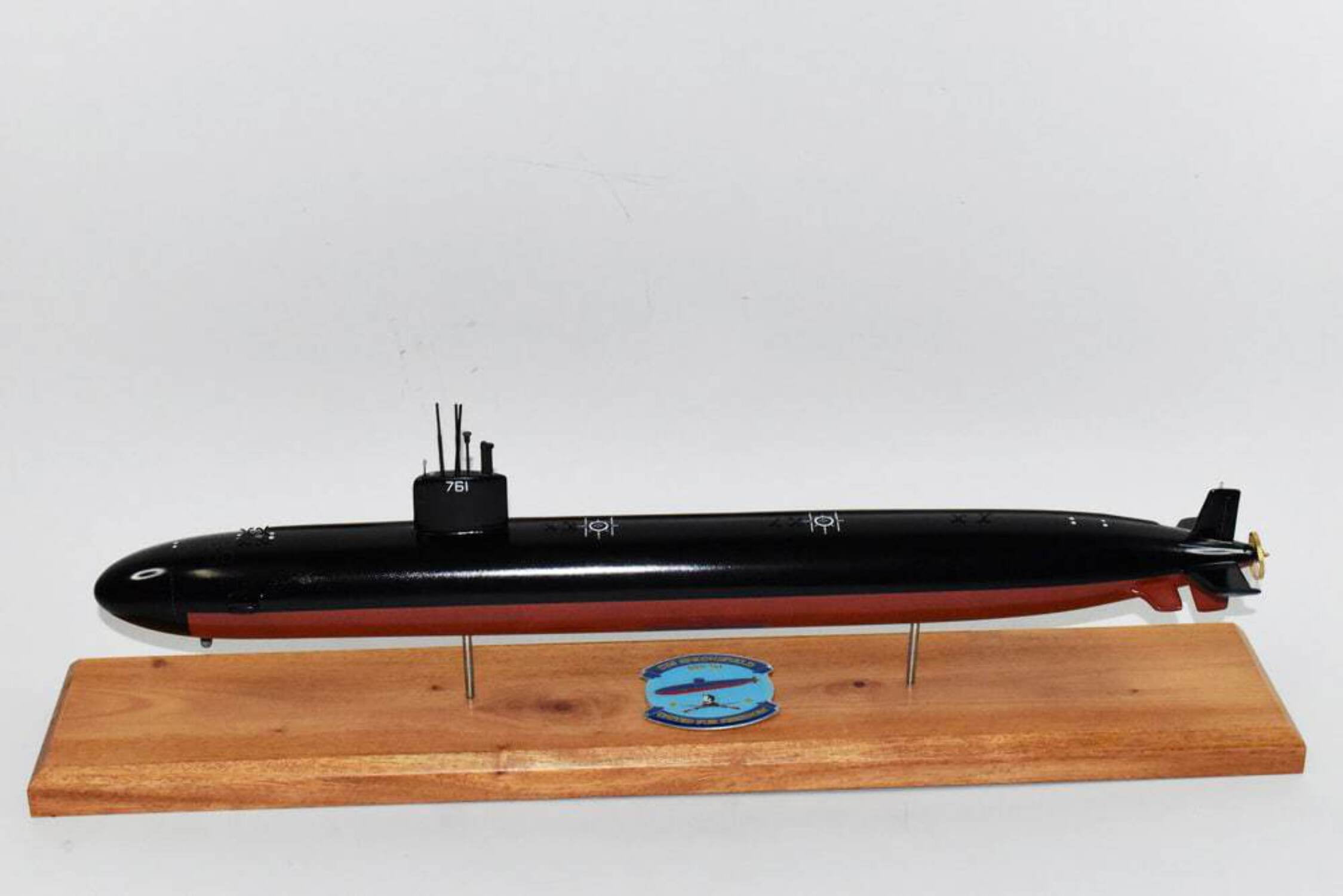 USS Springfield SSN-761 Submarine,Navy,Scale Model,Mahogany,20 inch,LA ...