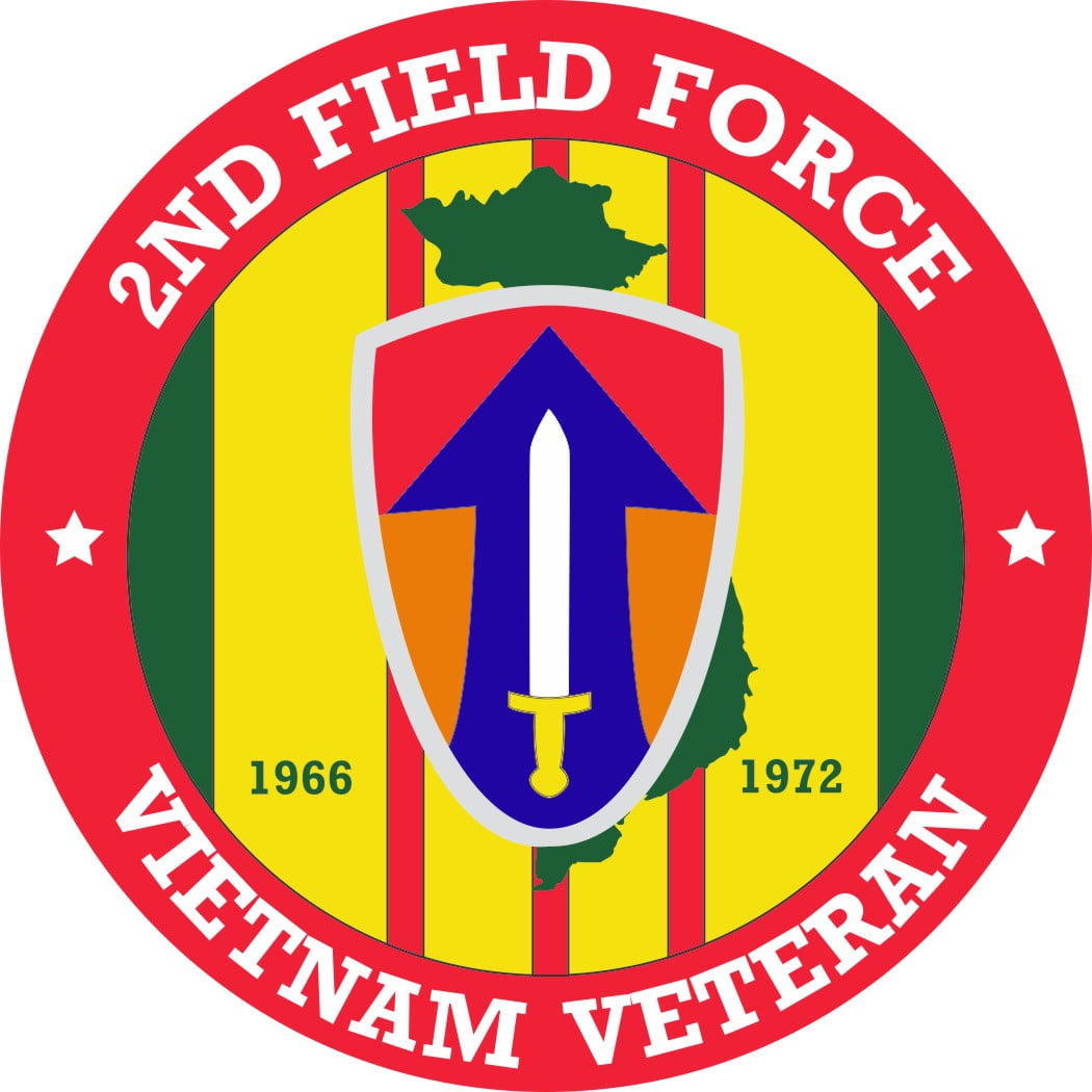 3.8 Inch 2nd Field Force Vietnam Veteran Decal - Walmart.com