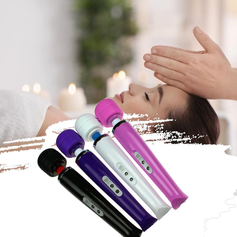 HC-TOP 10 Speeds Magic Wand Massager,Big Magic Wand Massage Stick AV ...