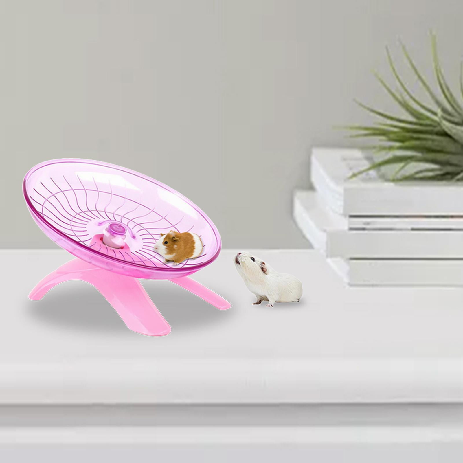 18cm Round Quiet Roller Hamster Running Exercise Sports Wheel Platform ...