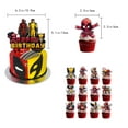 Deadpool Birthday Party Decorations, Superhero Wolverine Party Supplies ...