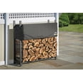 4' Ultra-Duty Firewood Rack-in-a-Box Wood Storage with Premium Steel ...