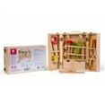 Classic World Children's Natural Wood Color Toy Carpenter Tool Set ...