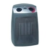 "Dayton Portable Electric Heater, Gray, 10"" Height, Non-Oscillating ...