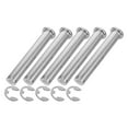5pcs Stainless Steel Pallet Rack Pin Flat Head Groove Pin Positioning ...
