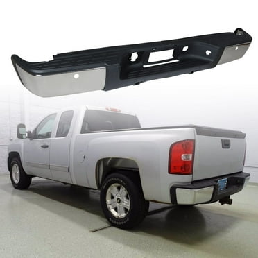 LABLT Complete Chrome Rear Bumper for 1999-2006 Chevy Silverado GMC ...