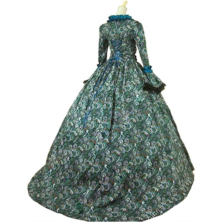 Victorian Era Brocade Dress