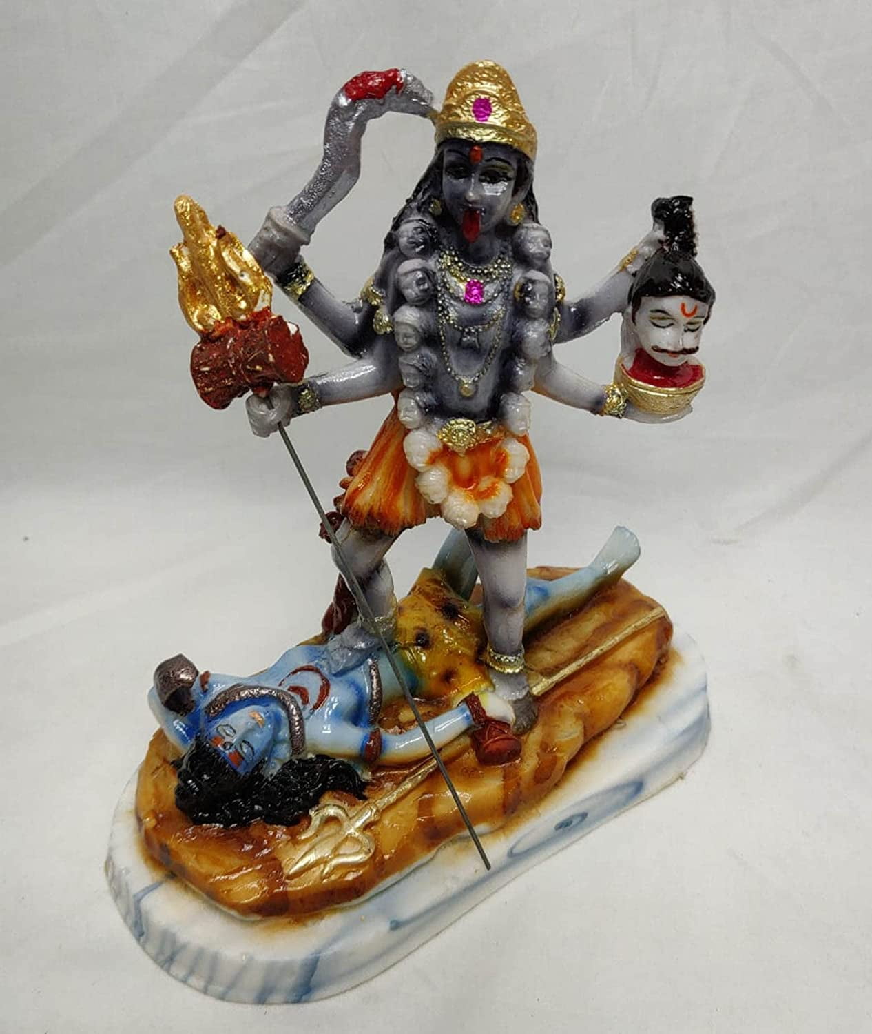 Kali Maa Statue Goddess Kali Sculpture Mahakali Figurine Unique ...