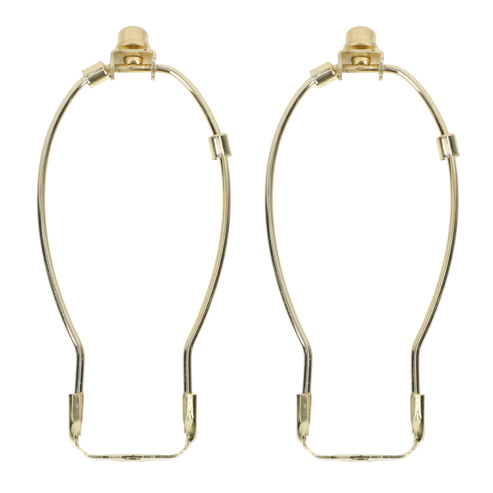 2 Sets of Creative Metal Floor Lamp Shade Bracket Lamp Supplies (Golden ...