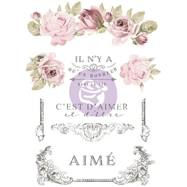 Prima Re-Design Decor Colored Transfer-Bakery - Walmart.com