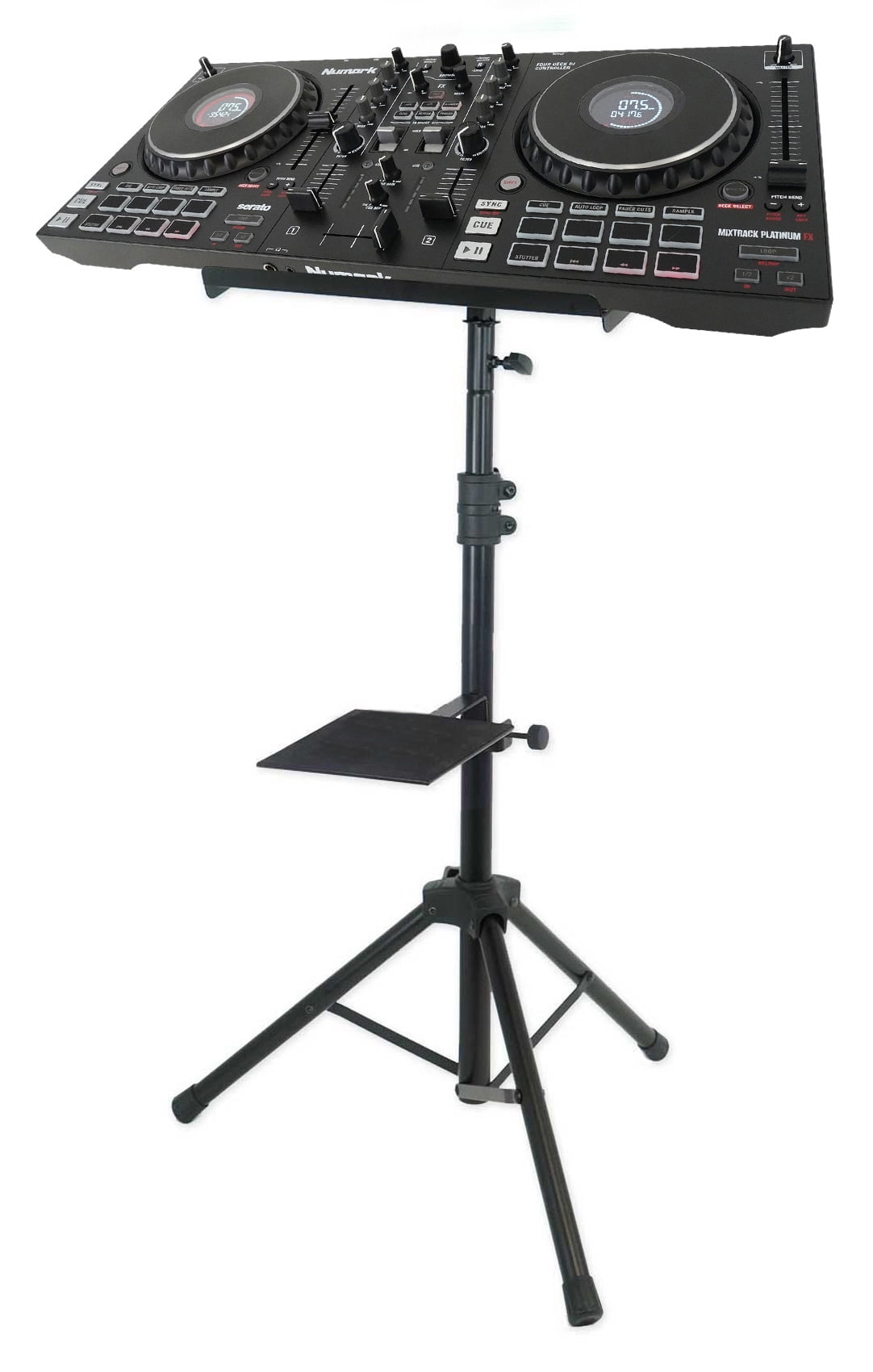 Numark Mixtrack Platinum FX 4-Deck Serato DJ Controller+Adjustable ...